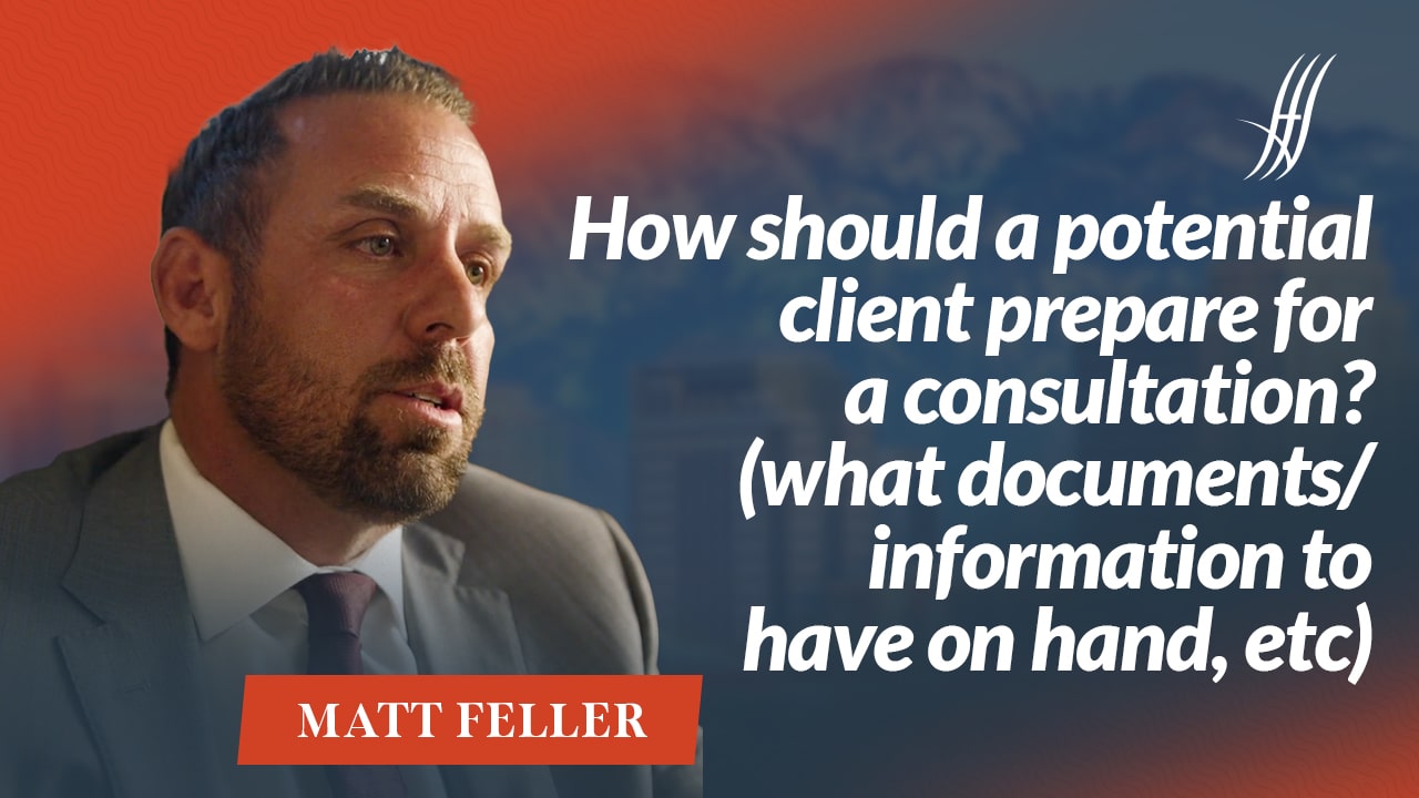 How Should a Potential Client Prepare for a Consultation? | R. Mathew ...